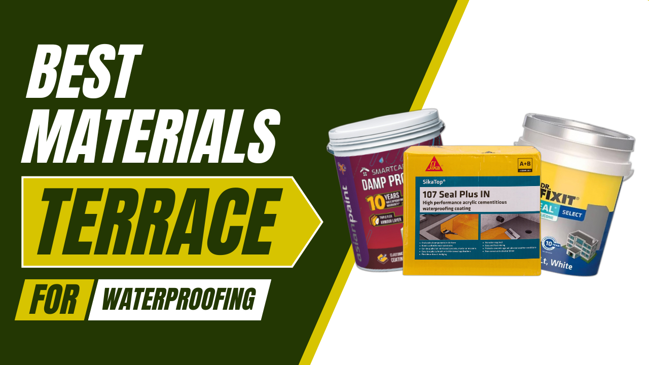 Best Materials for Terrace Waterproofing: A Quick Guide - Dr. Guard ...